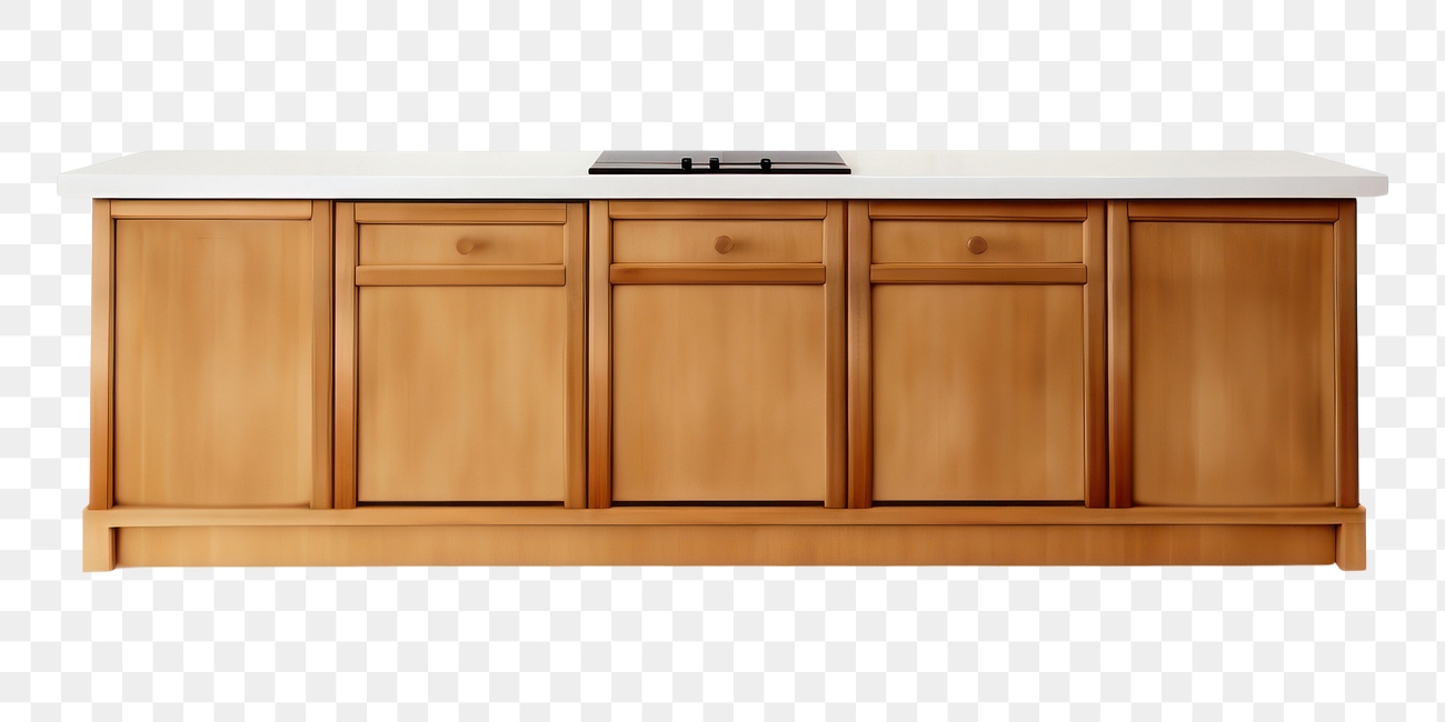 PNG Wooden kitchen counter furniture | Premium PNG - rawpixel