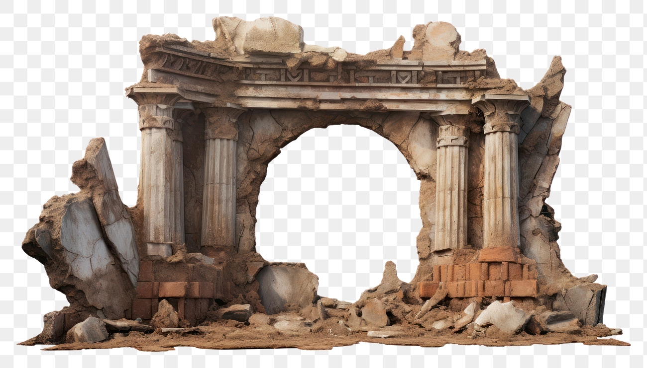 PNG Ancient ruins sculpture architecture | Premium PNG - rawpixel