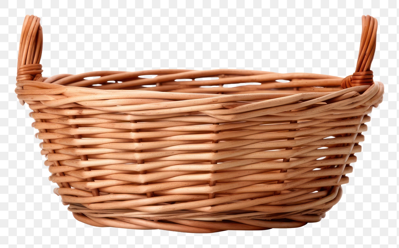 PNG Empty basket white background | Premium PNG - rawpixel