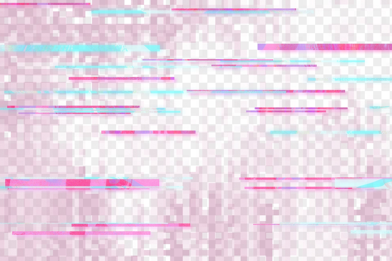 Glitch effect png texture, transparent | Premium PNG - rawpixel