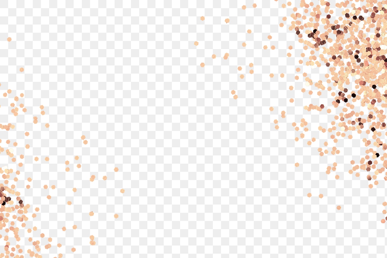 Rose gold glitter png overlay | Premium PNG - rawpixel