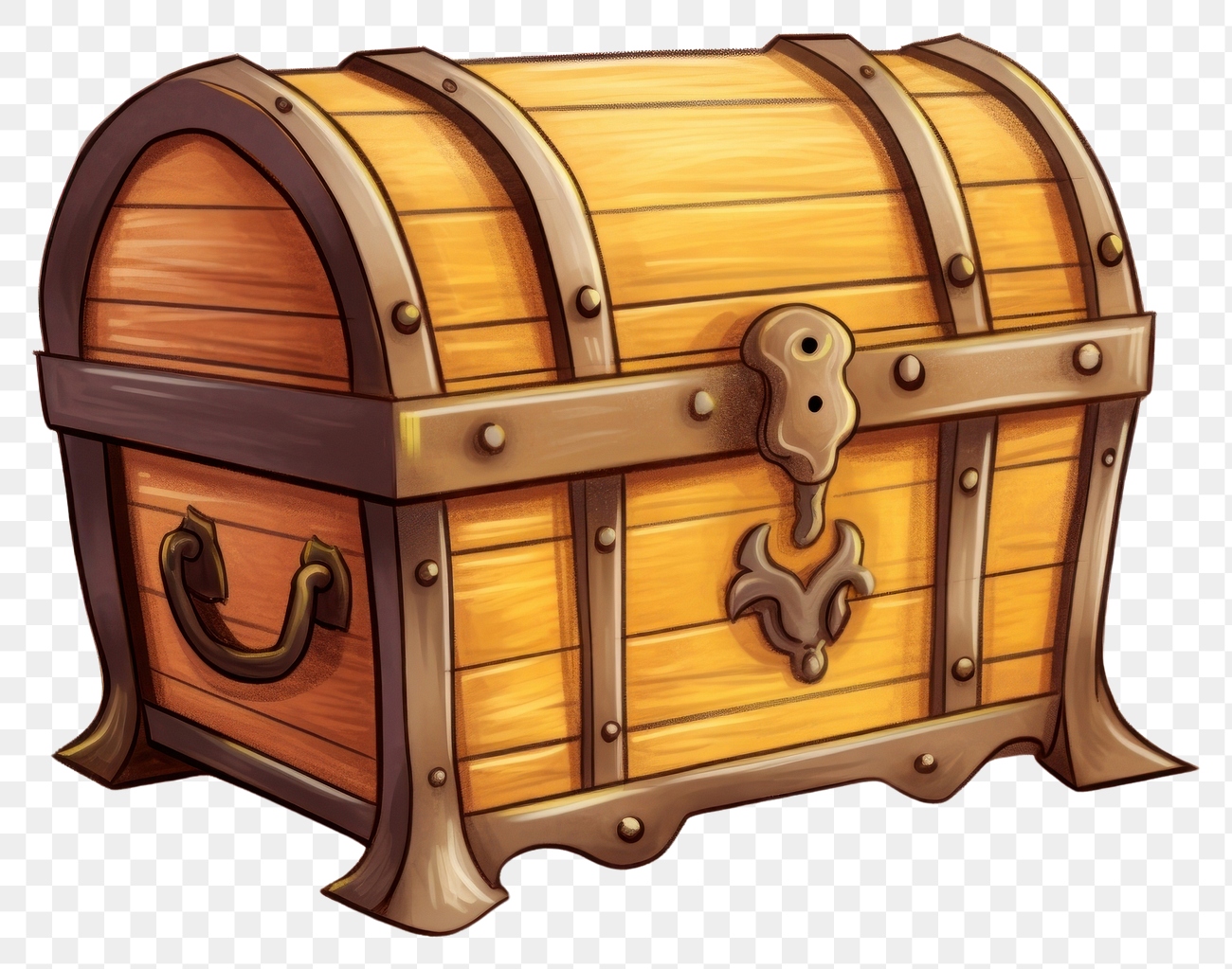 PNG Treasure chest treasure wood | Premium PNG - rawpixel