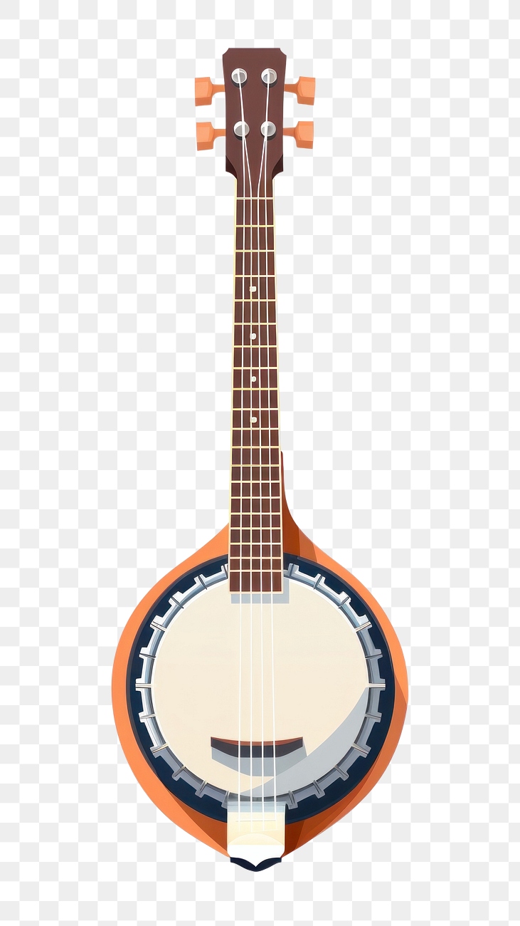 PNG banjos guitar white background | Free PNG - rawpixel