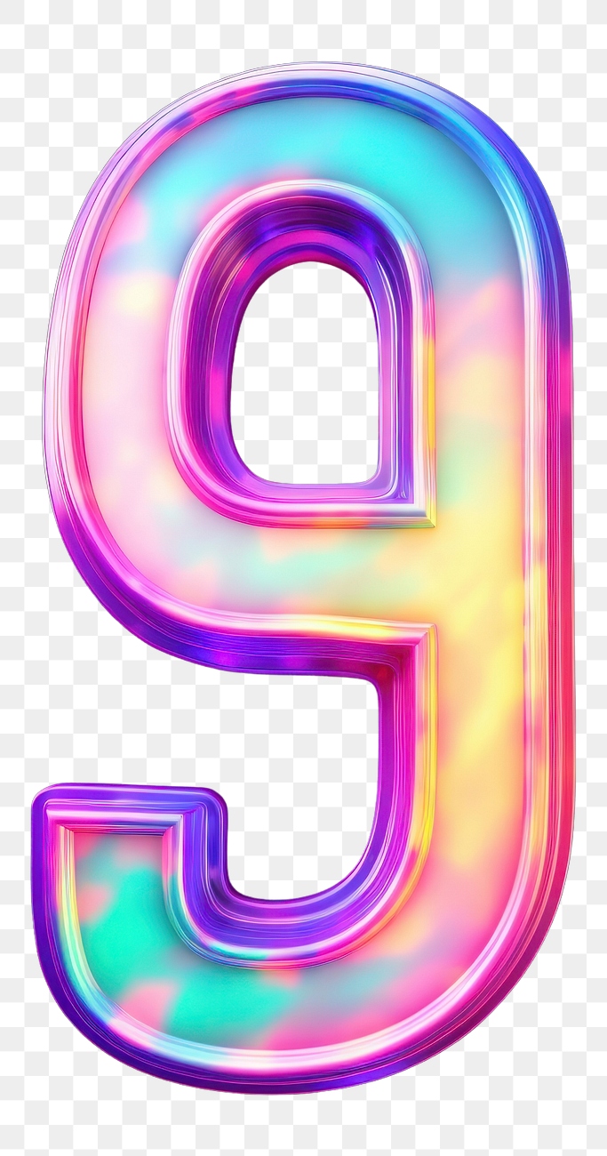 PNG Alphabet number 9 shape | Premium PNG - rawpixel
