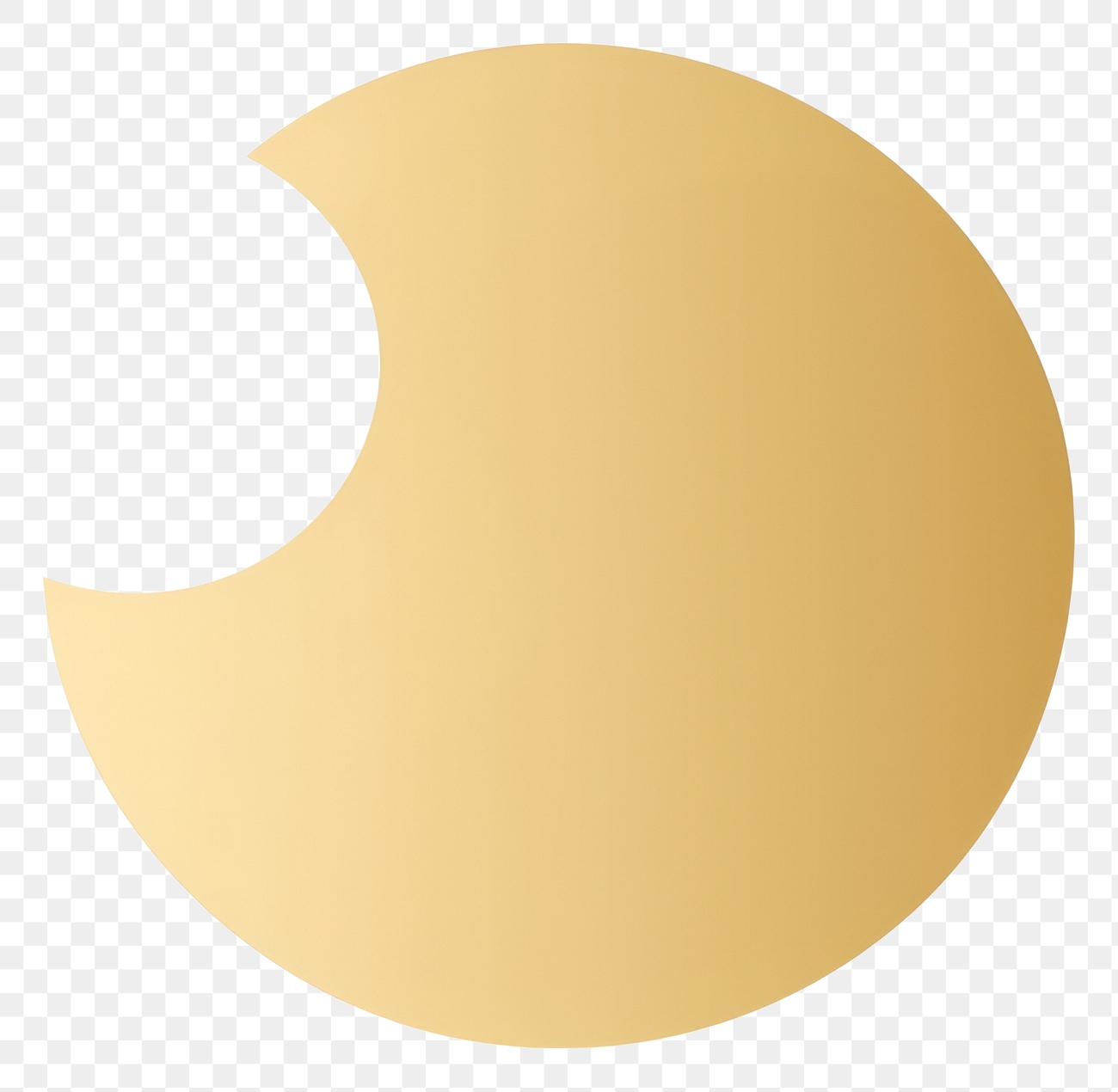PNG Quarter golden moon eclipse | Free PNG - rawpixel