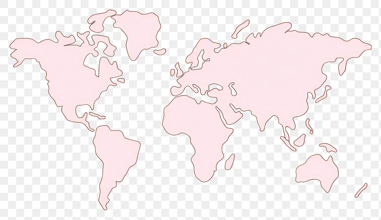 PNG World map topography cartoon | Free PNG - rawpixel