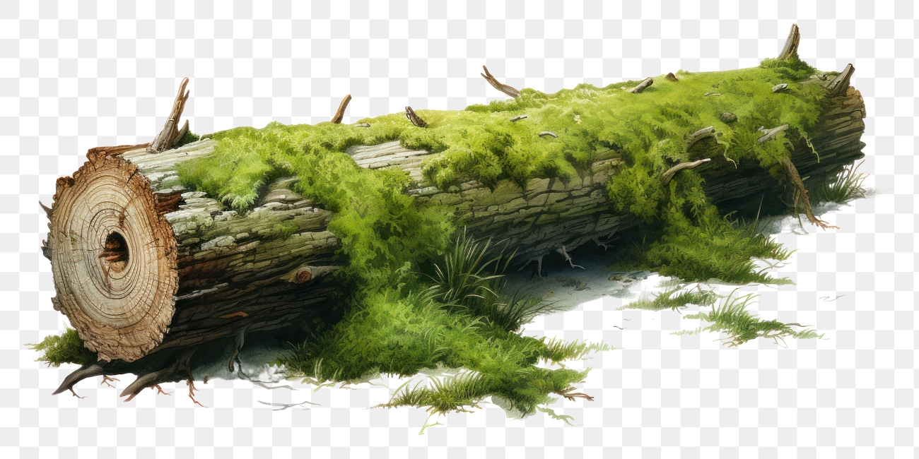 PNG detailed Moss - covered | Premium PNG - rawpixel