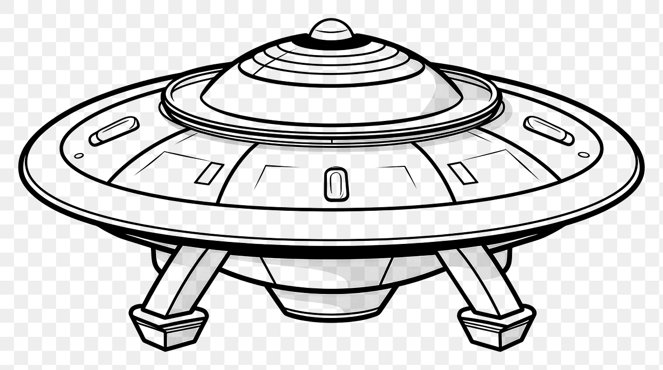 PNG Ufo sketch drawing architecture. | Premium PNG - rawpixel