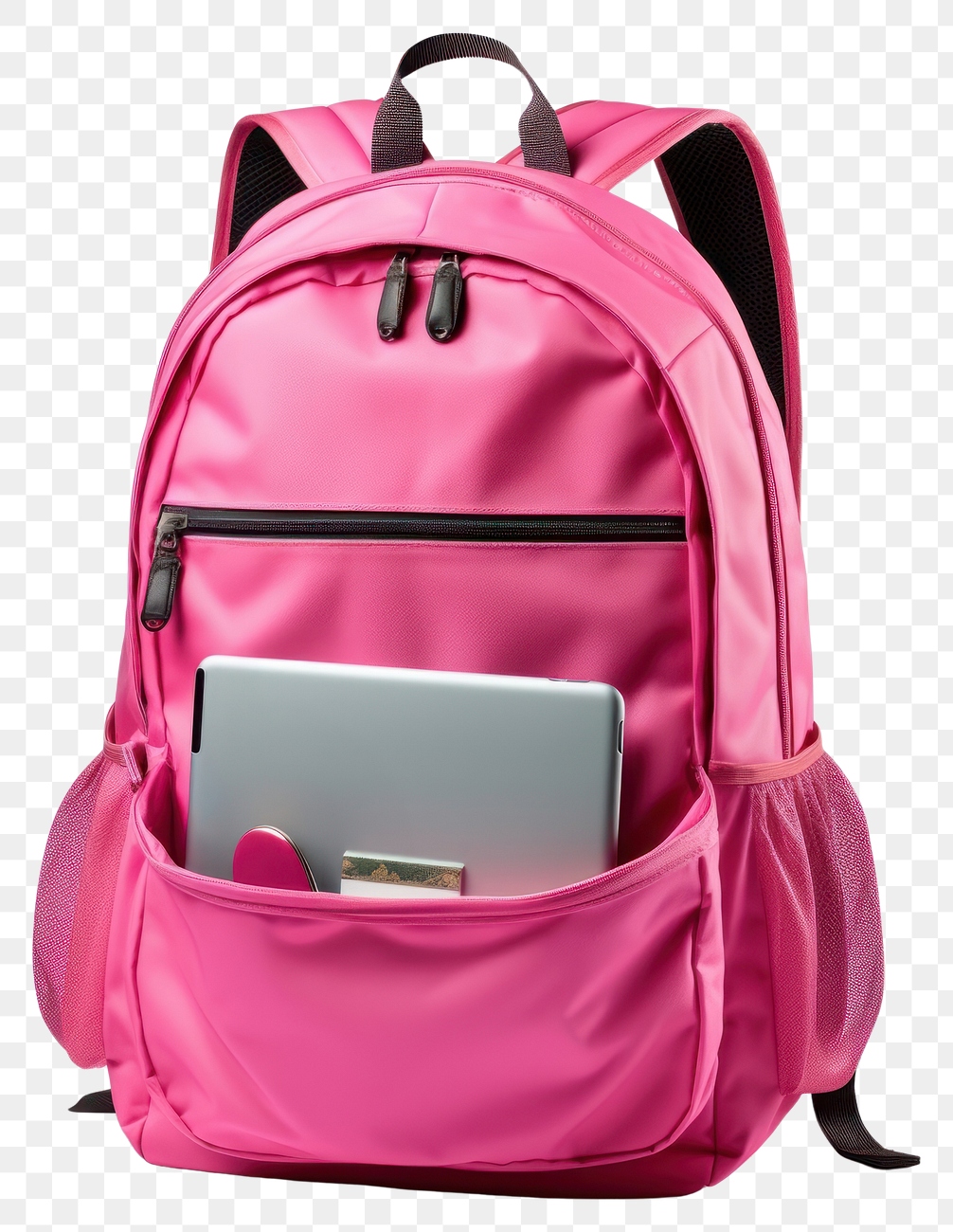 PNG Pink Backpack backpack pink | Premium PNG - rawpixel