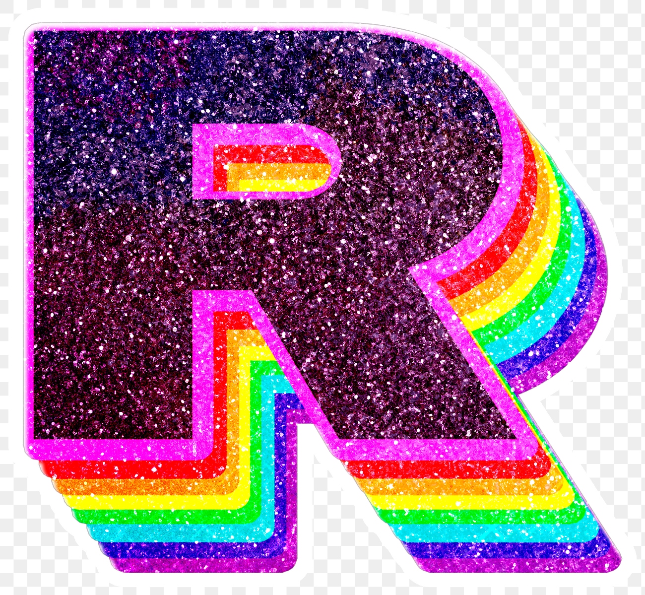 Letter R Glitter Images | Free Photos, PNG Stickers, Wallpapers ...