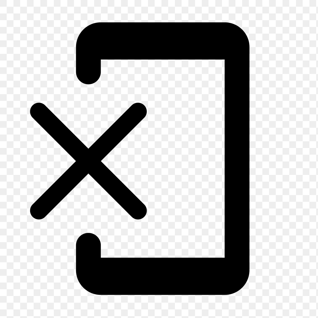 Phonelink Erase png, communication icon, | Premium Icons - rawpixel