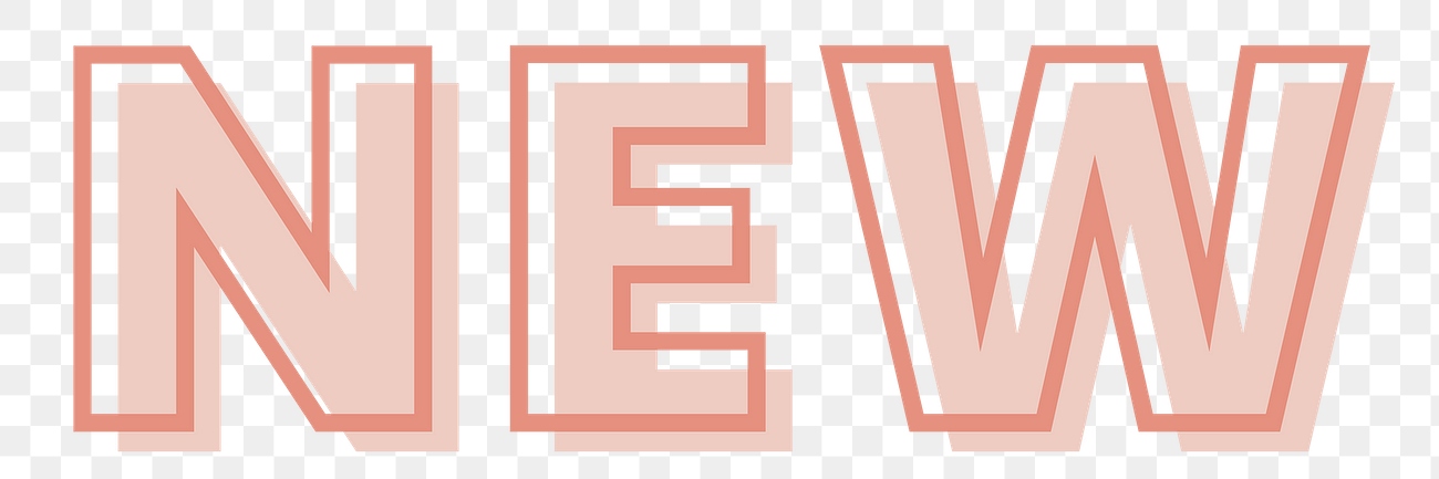 New typography design element | Premium PNG Sticker - rawpixel