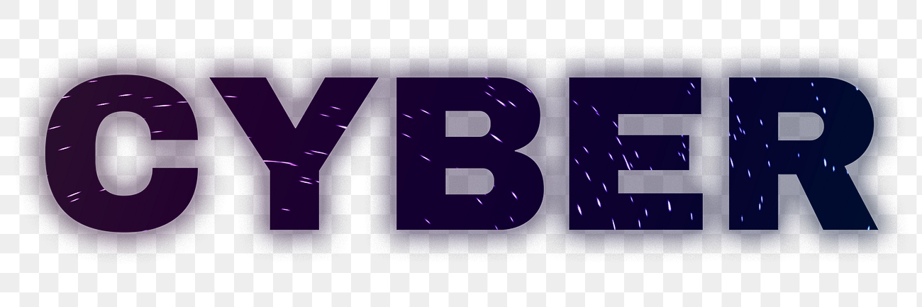 Transparent png cyber neon text | Premium PNG - rawpixel