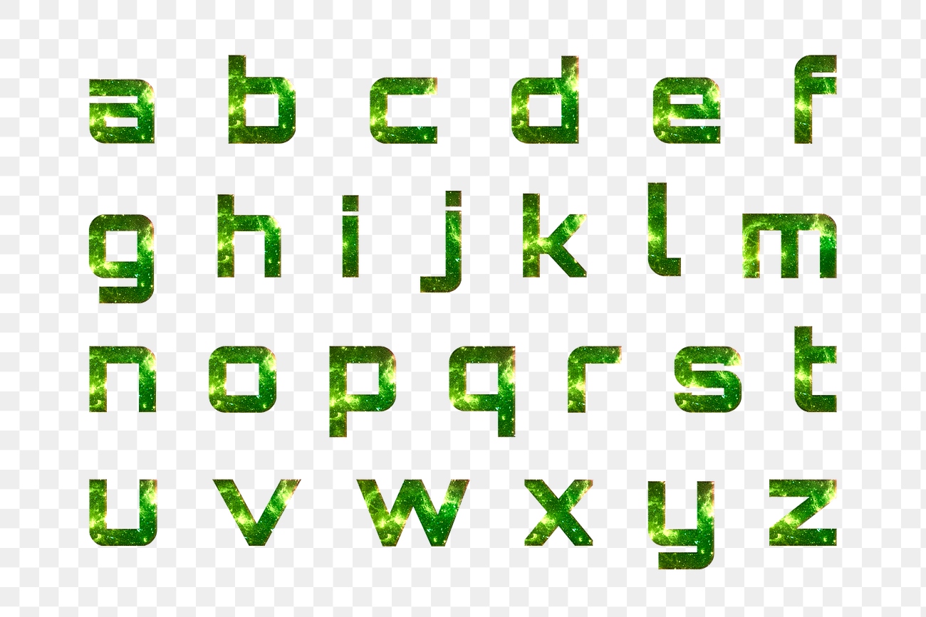 Png alphabet stellar typography transparent | Free PNG - rawpixel