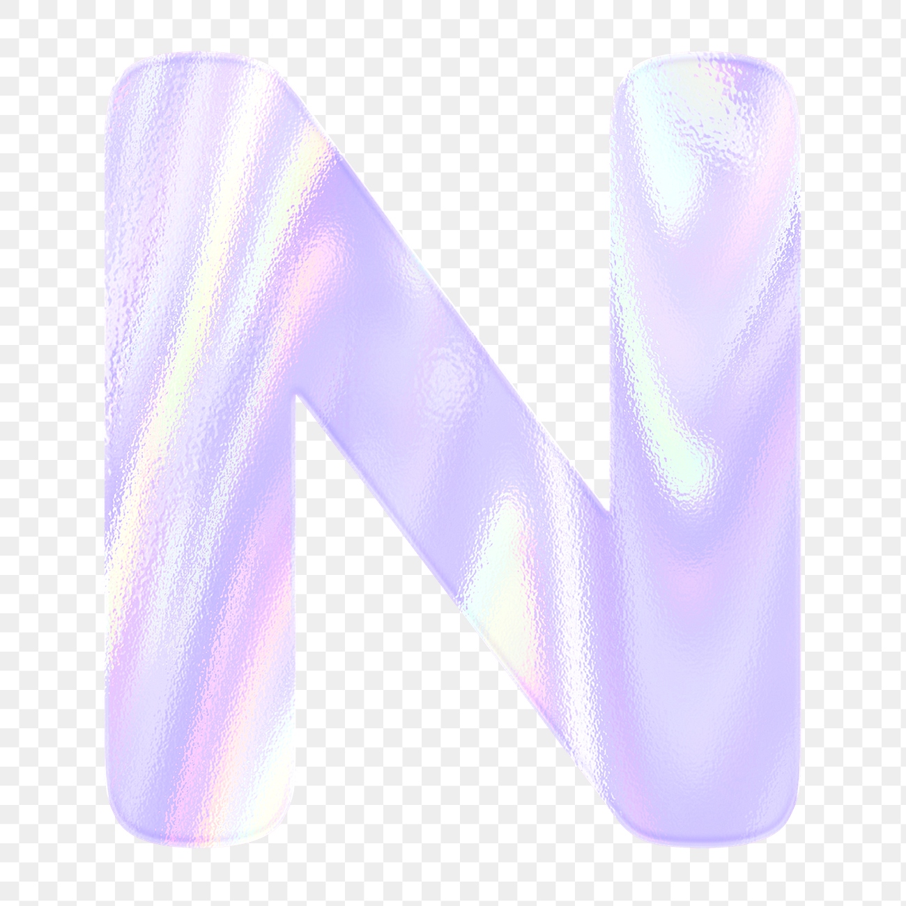 Alphabet N png sticker shiny | Free PNG Sticker - rawpixel