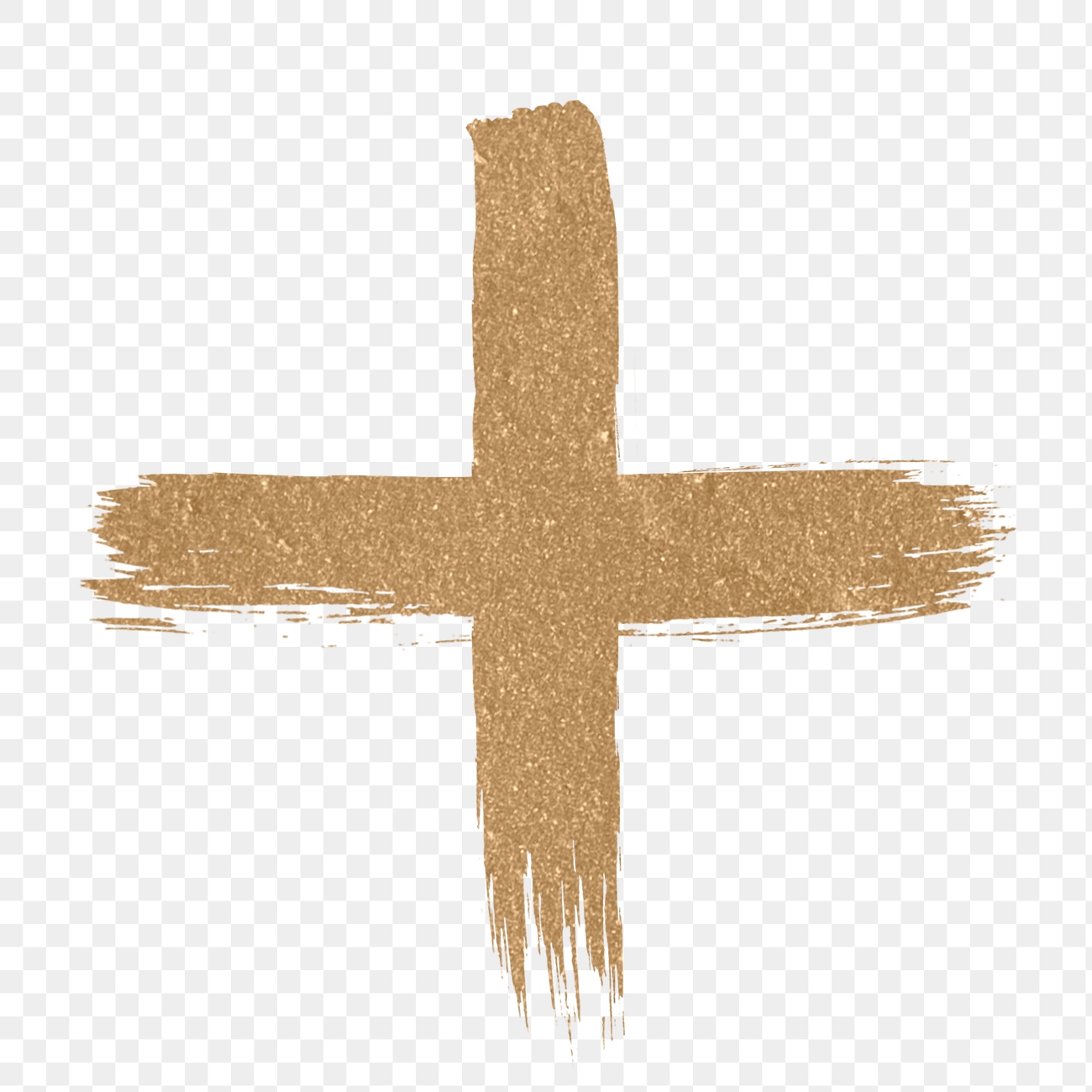 Gold plus symbol png brush | Premium PNG Sticker - rawpixel