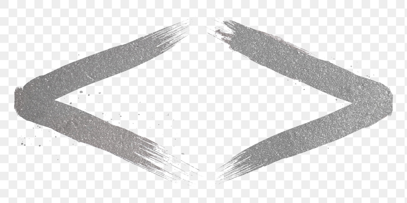 Angled bracket sign silver png | Premium PNG Sticker - rawpixel