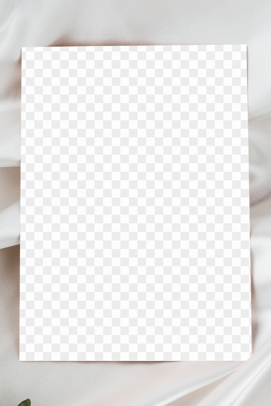 White invitation card design element | Premium PNG - rawpixel