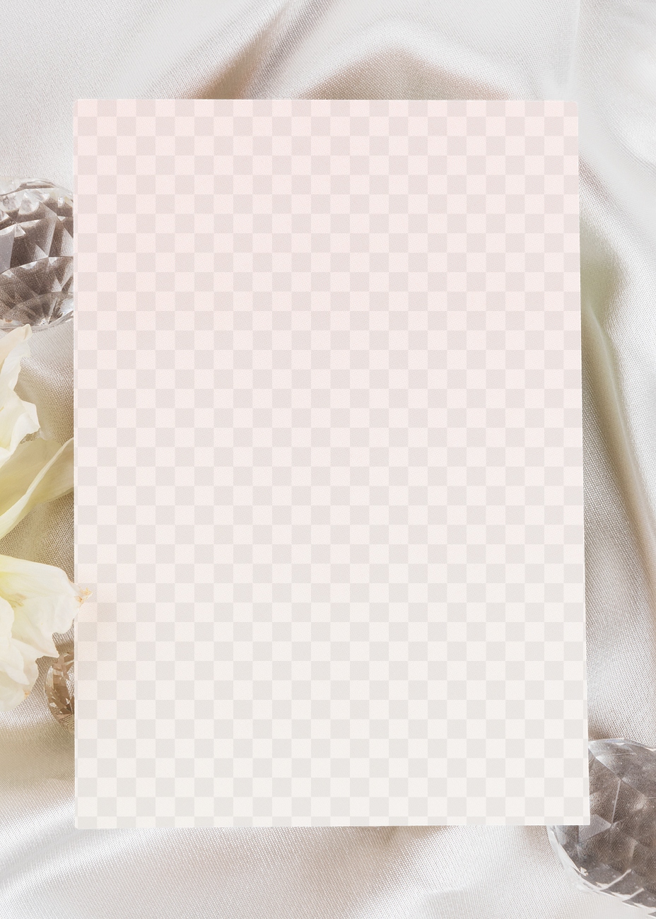 White invitation card design element | Premium PNG - rawpixel