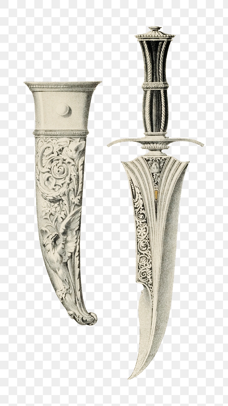 Ancient dagger png transparent sticker, | Premium PNG Sticker - rawpixel