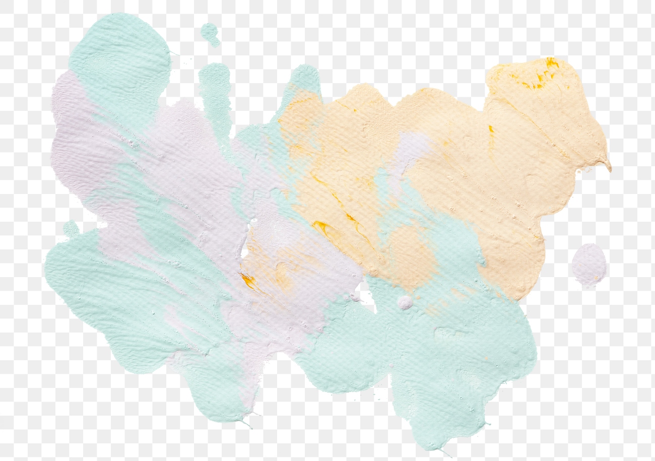Pastel acrylic brush stroke transparent | Premium PNG - rawpixel