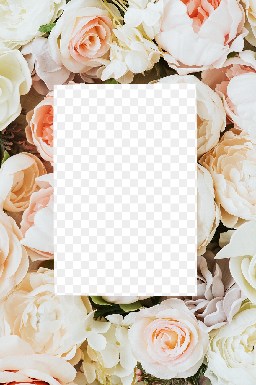 Card mockup bunch roses design | Premium PNG - rawpixel