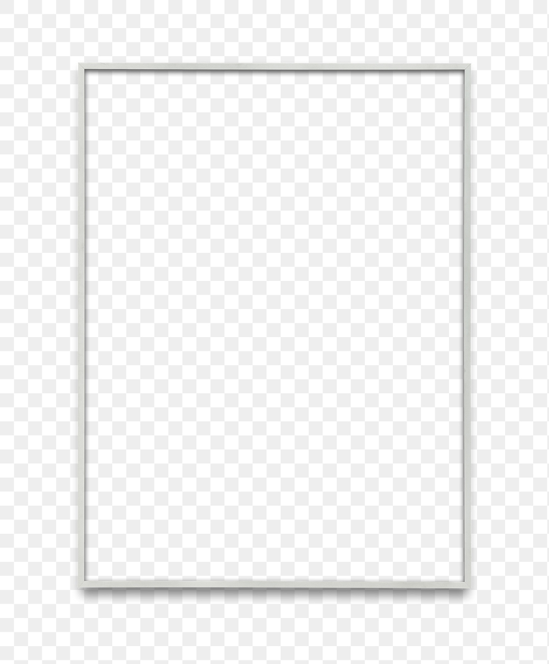 Gray picture frame transparent png | Premium PNG Mockup - rawpixel