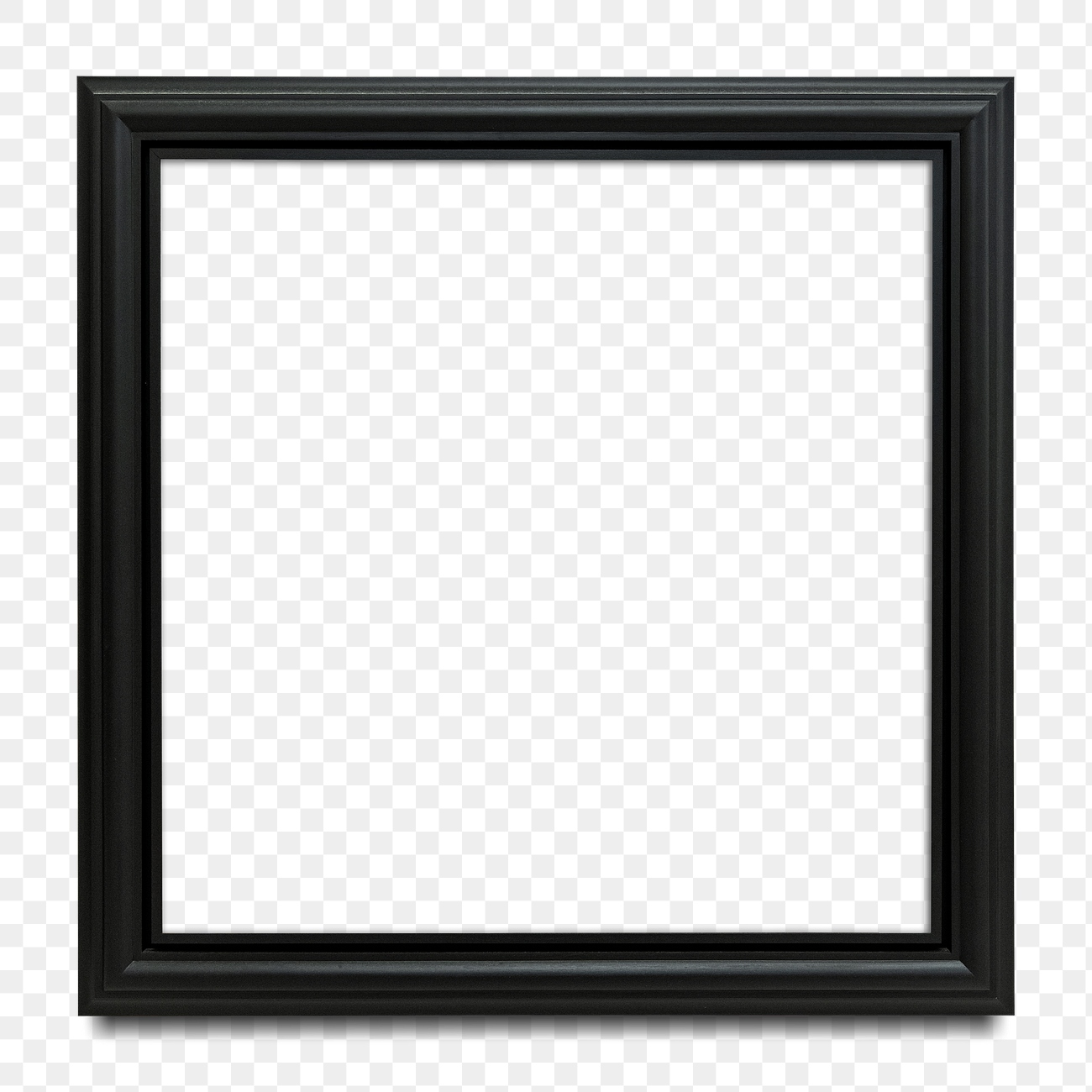 Black picture frame transparent png | Premium PNG - rawpixel