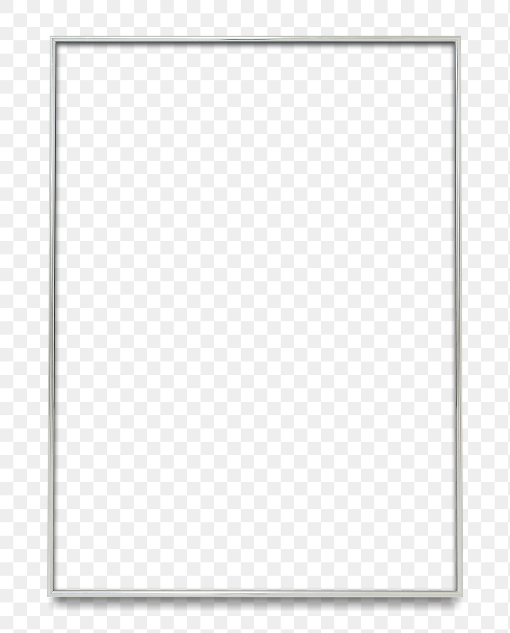 Gray picture frame transparent png | Premium PNG - rawpixel