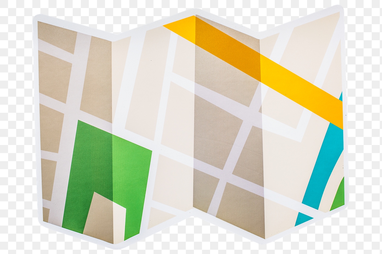 Guide map icon design sticker | Premium PNG Sticker - rawpixel