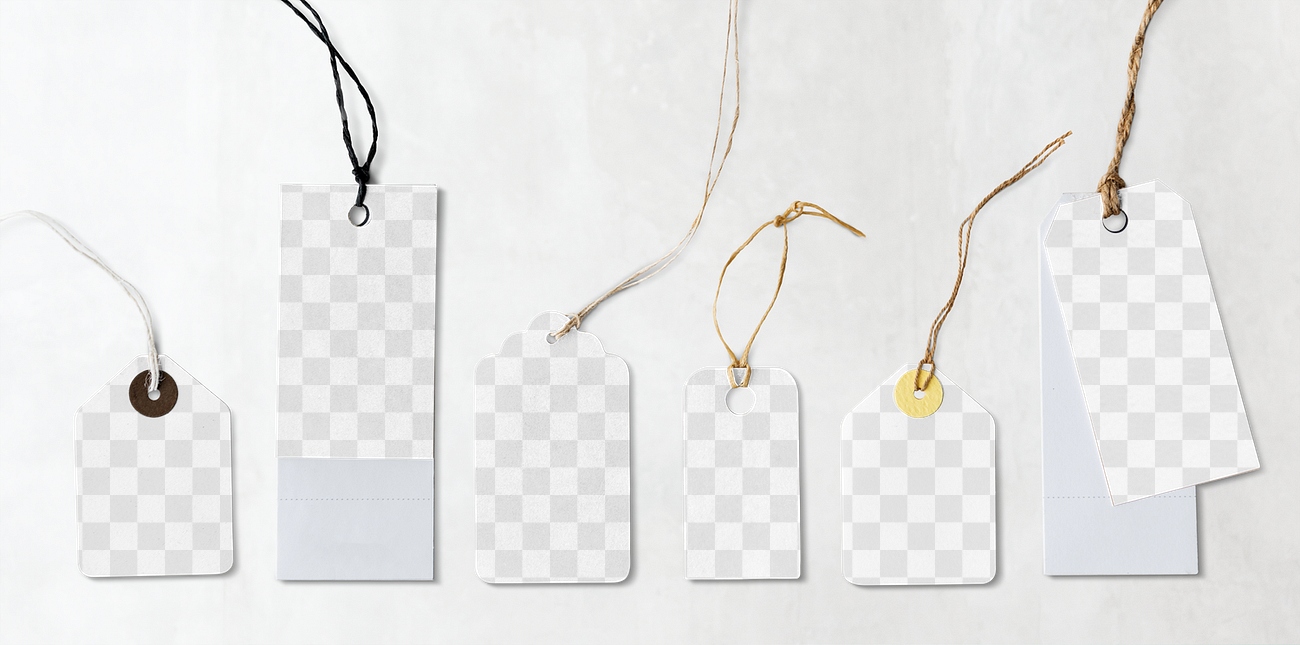 Paper price tag png mockup | Premium PNG - rawpixel