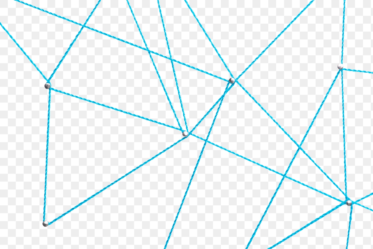 Network png, transparent background, abstract | Premium PNG - rawpixel