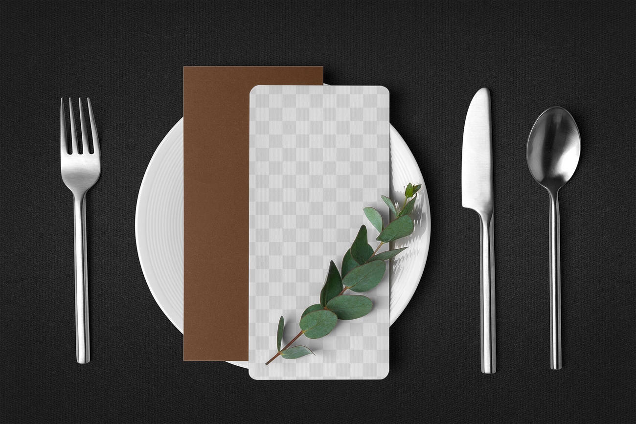 Menu card png mockup, aesthetic | Premium PNG - rawpixel