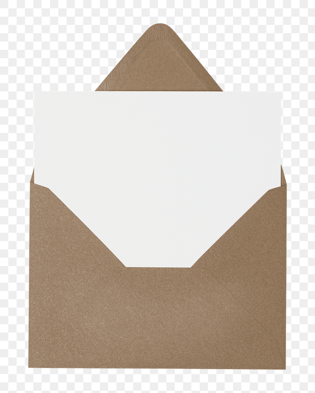 Brown envelope png, blank color | Premium PNG - rawpixel