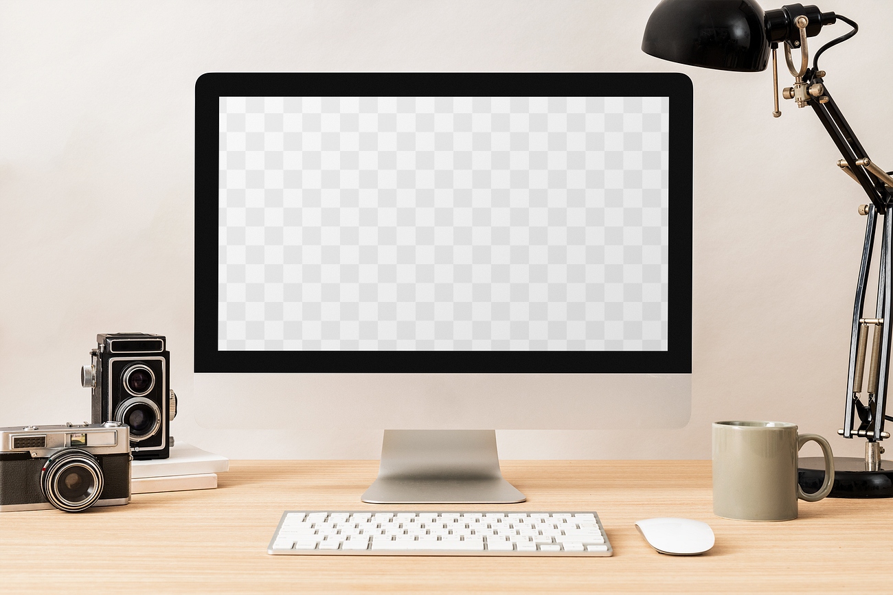 Transparent computer screen png mockup, | Premium PNG Mockup - rawpixel