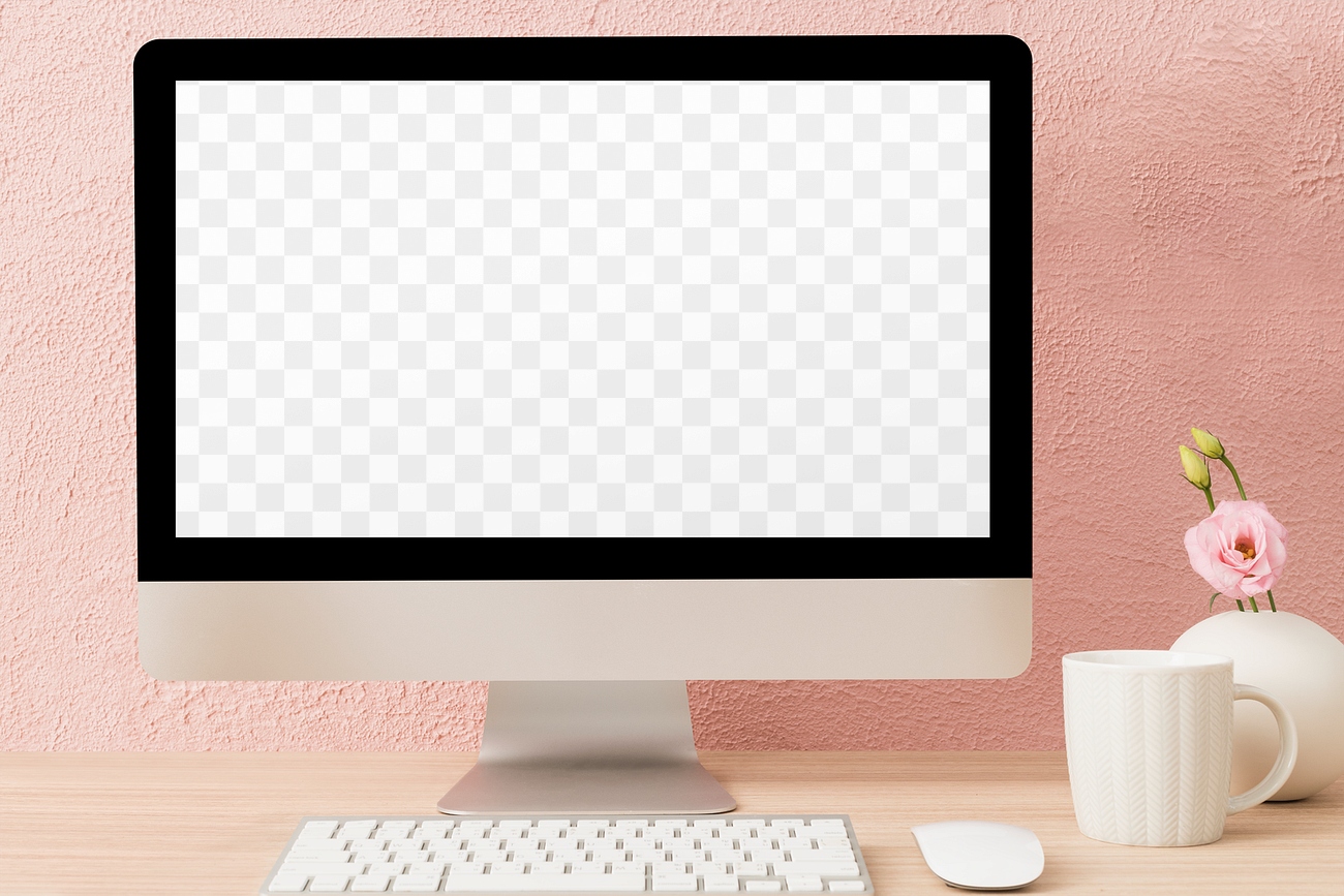 Computer mockup png, transparent screen, | Premium PNG - rawpixel