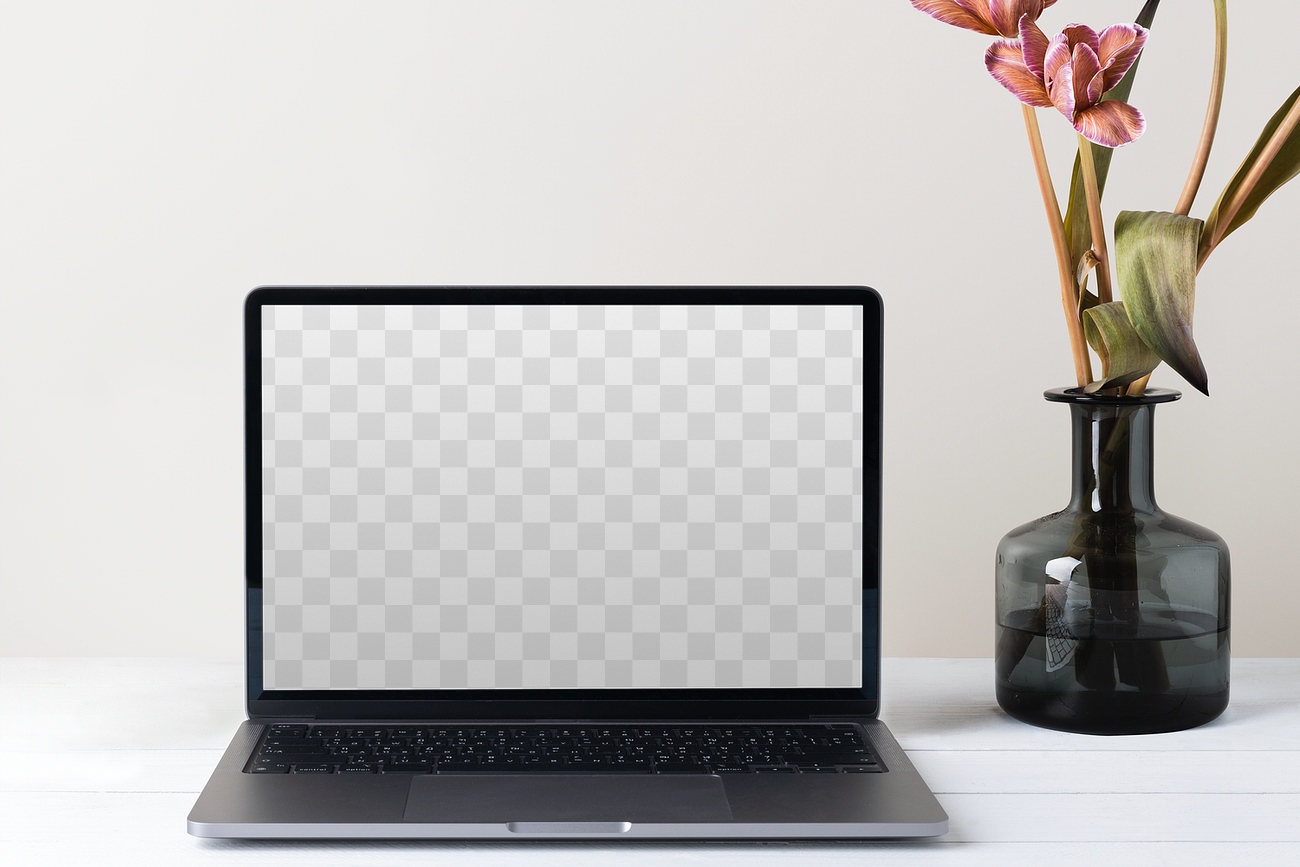 Transparent laptop screen png mockup, | Premium PNG - rawpixel