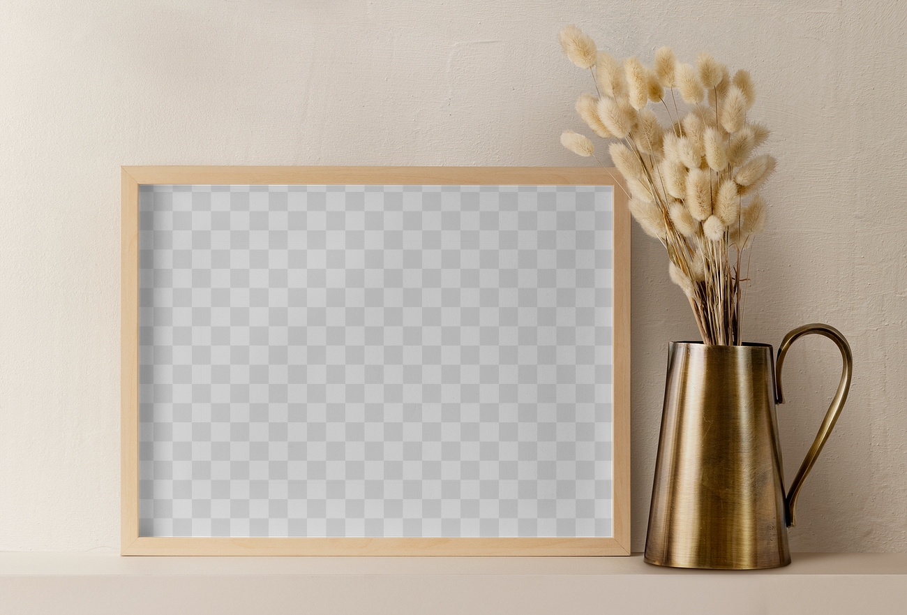 Frame png mockup, modern home | Premium PNG - rawpixel