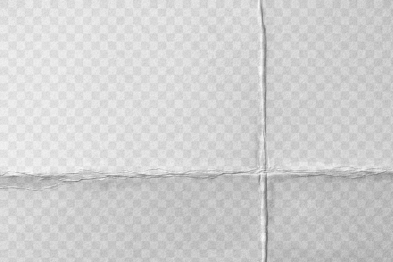 Folded paper png texture, transparent | Premium PNG - rawpixel