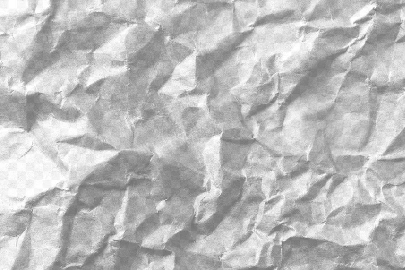 PNG transparent paper, crumpled texture | Premium PNG - rawpixel