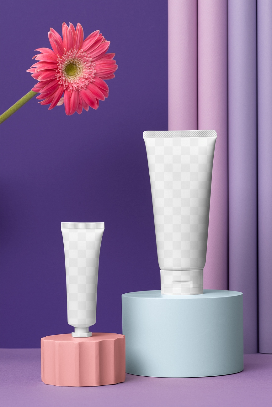 Cosmetics tube png mockup, beauty | Premium PNG - rawpixel