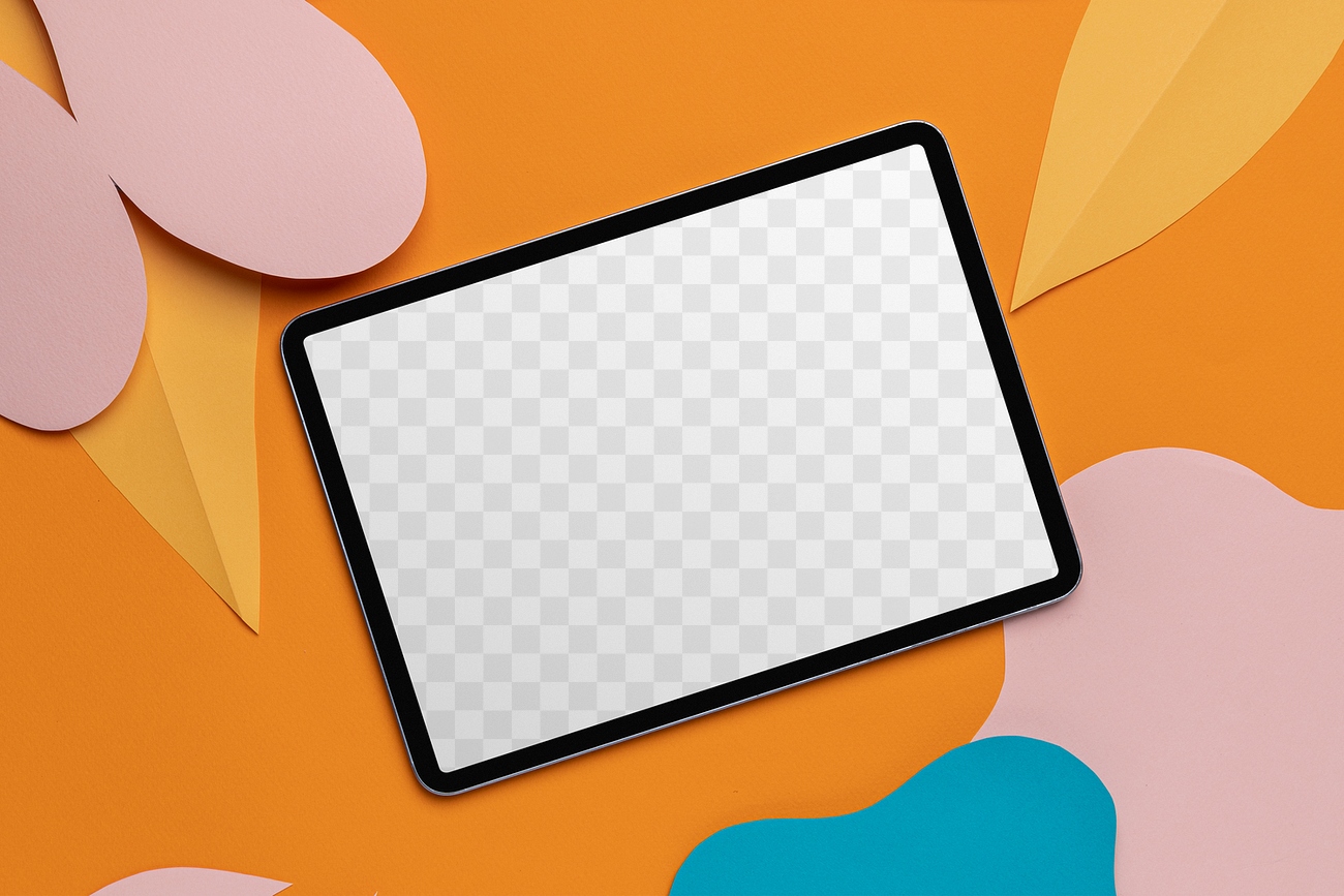 Tablet screen png mockup, transparent | Premium PNG - rawpixel