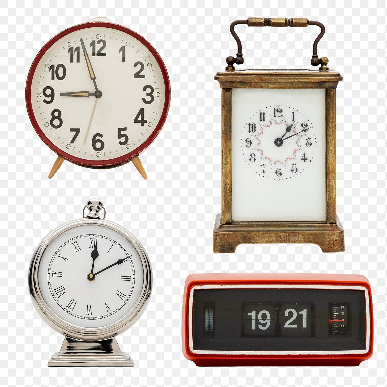 Clock collection design resources | Premium PNG - rawpixel