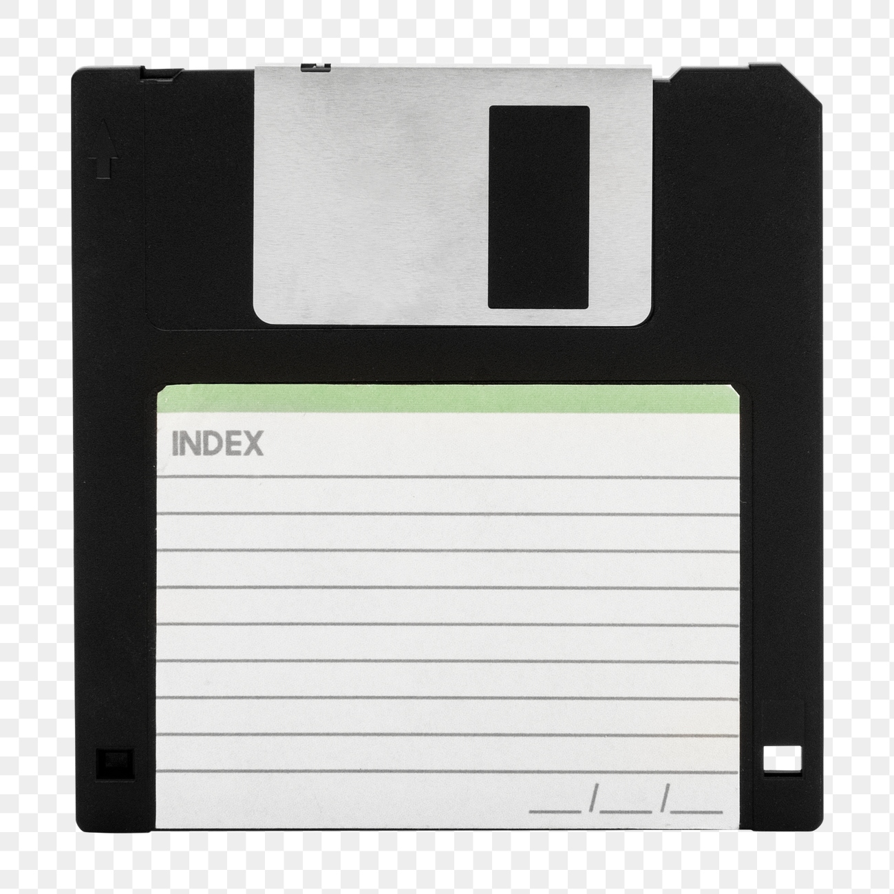 Black floppy disk design element | Premium PNG Sticker - rawpixel