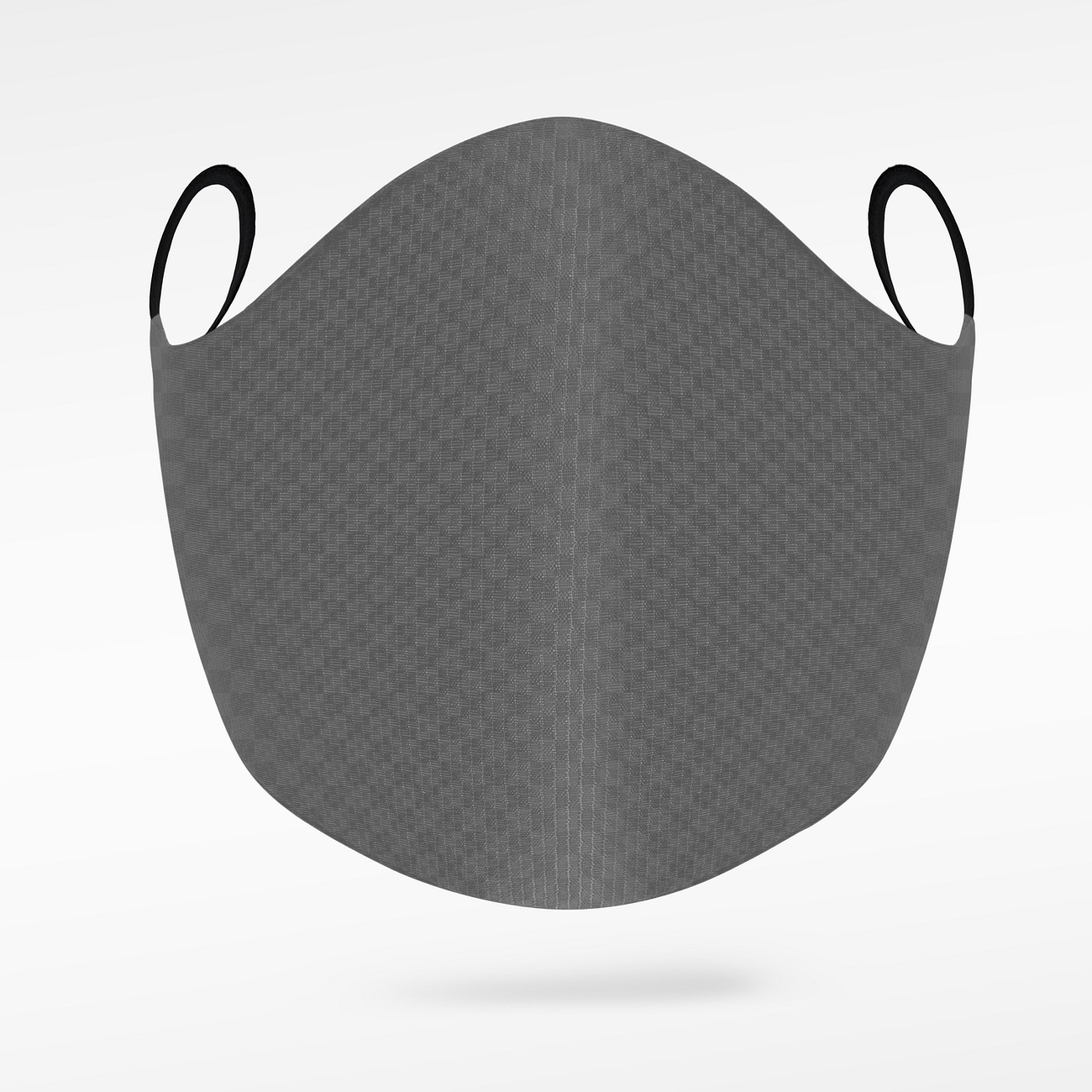 Gray fabric face mask mockup | Free PNG - rawpixel