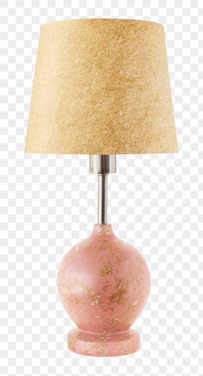 Retro decorative table lamp design | Premium PNG - rawpixel