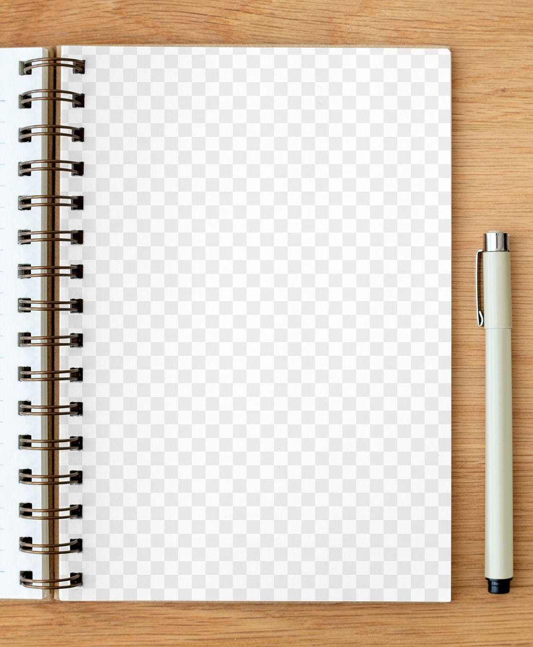 Blank plain white notebook page | Premium PNG - rawpixel