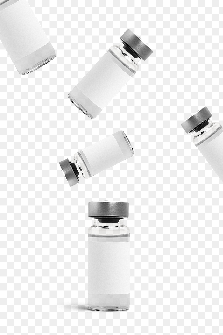 Png falling injection bottles with white | Free PNG - rawpixel