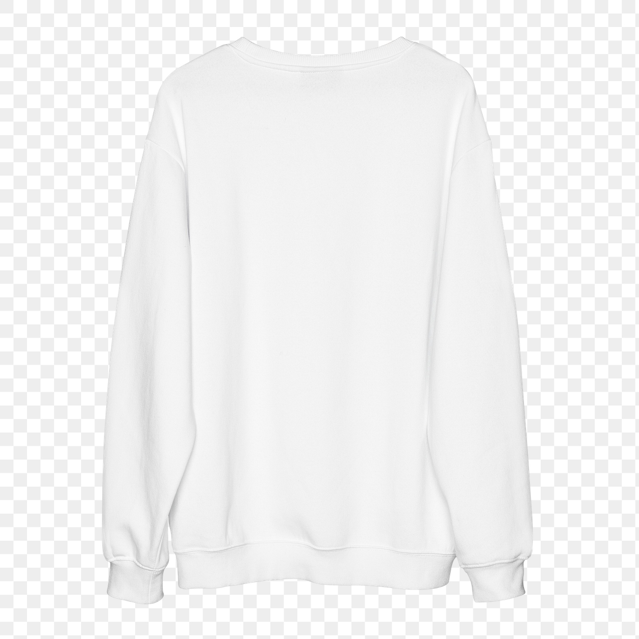Png white jumper mockup unisex | Free PNG Sticker - rawpixel