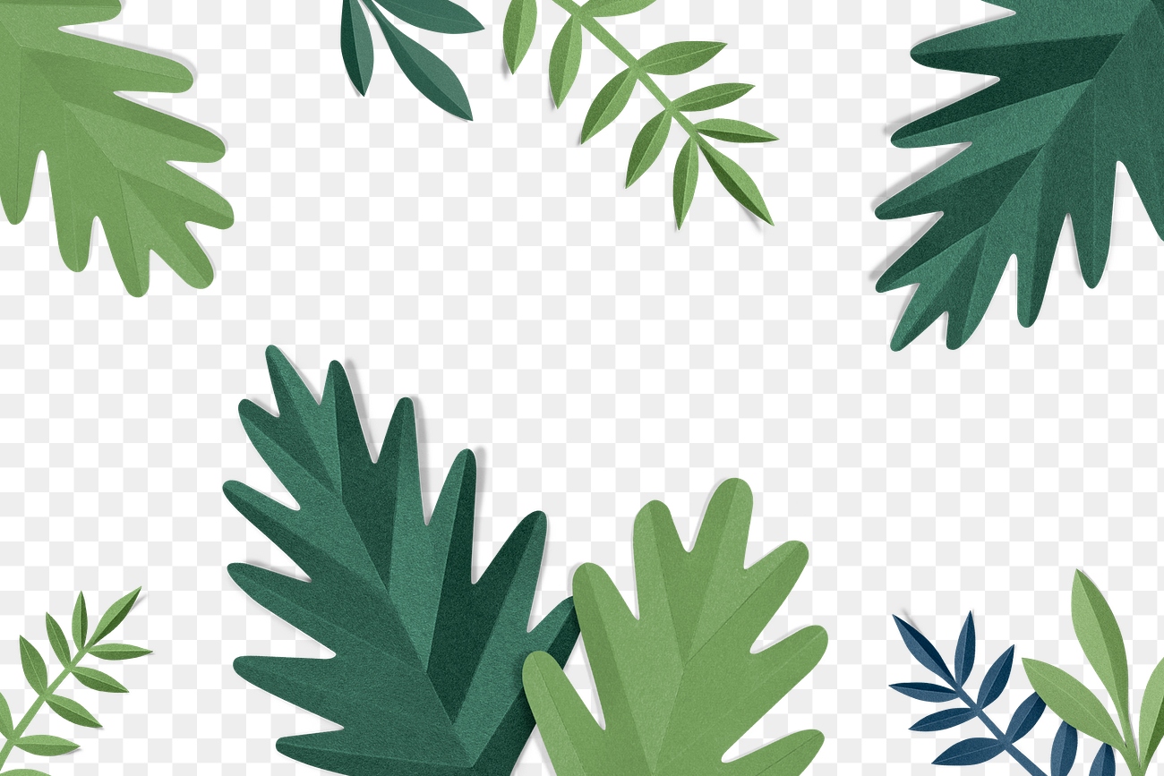 Png spring leaf pattern paper | Premium PNG - rawpixel